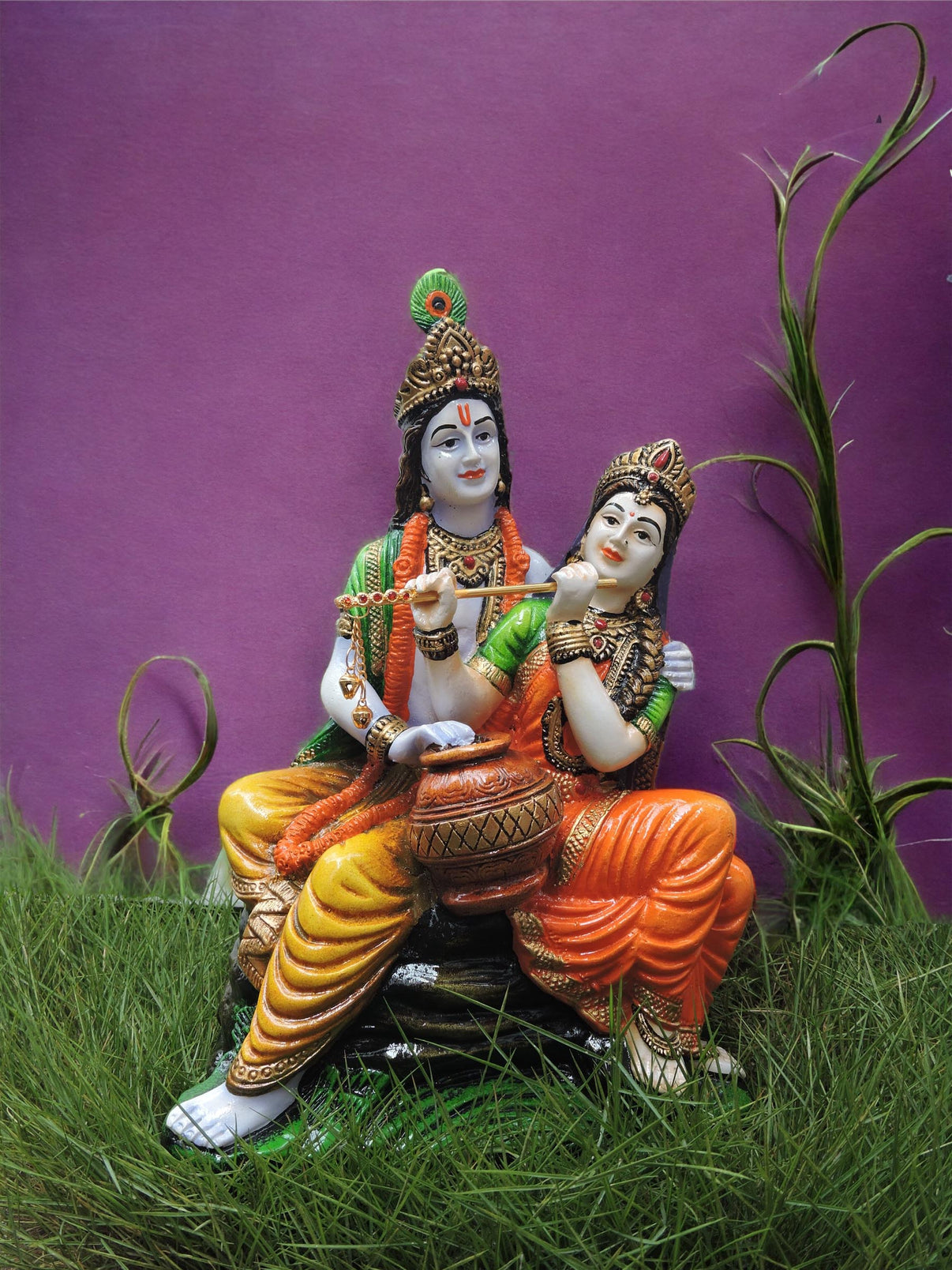 Buy Matka Radha Krishna by Satgurus Online – Satguru's